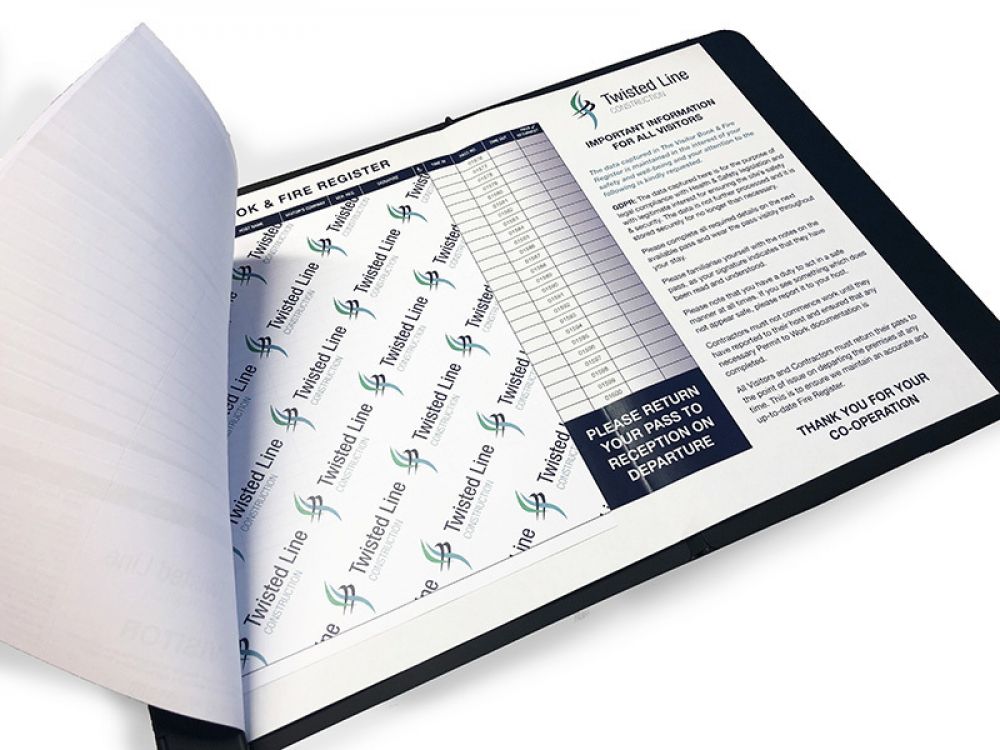 Custom Printed Visitor/Contractor Passes - GDPR Compliant | Total ID