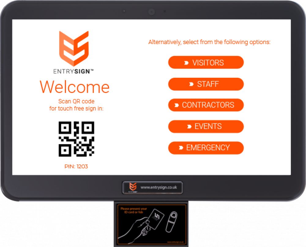 Entry Sign Visitor System | Total ID