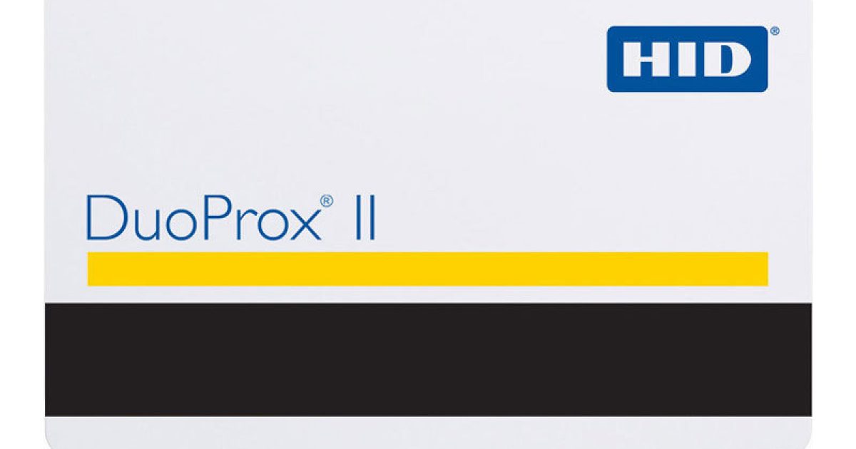HID DuoProx II Programmable Proximity Cards with Magnetic… | Total ID