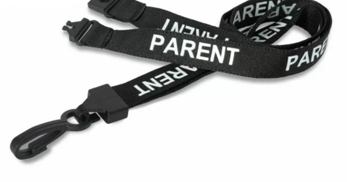 Total-Eco Parent Lanyard Plastic Hook - Black - Pack of 100 | Total ID