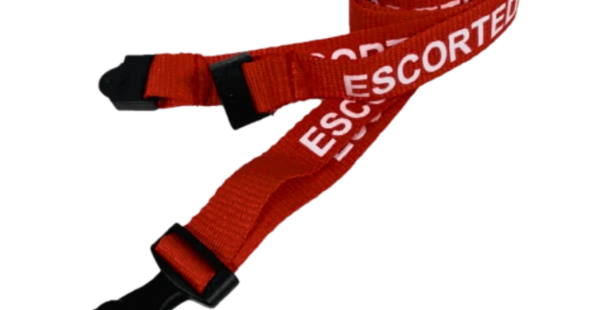 Escorted Lanyards | Total ID