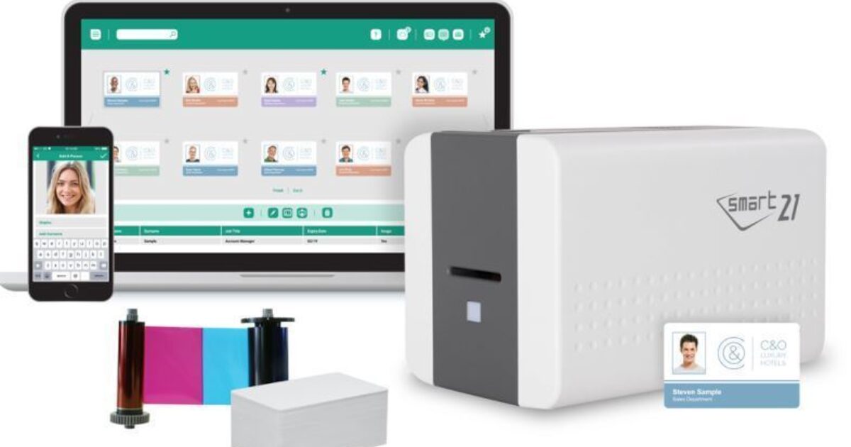 IDP Smart 21 Entry Level ID Card Printer Bundle… | Total ID