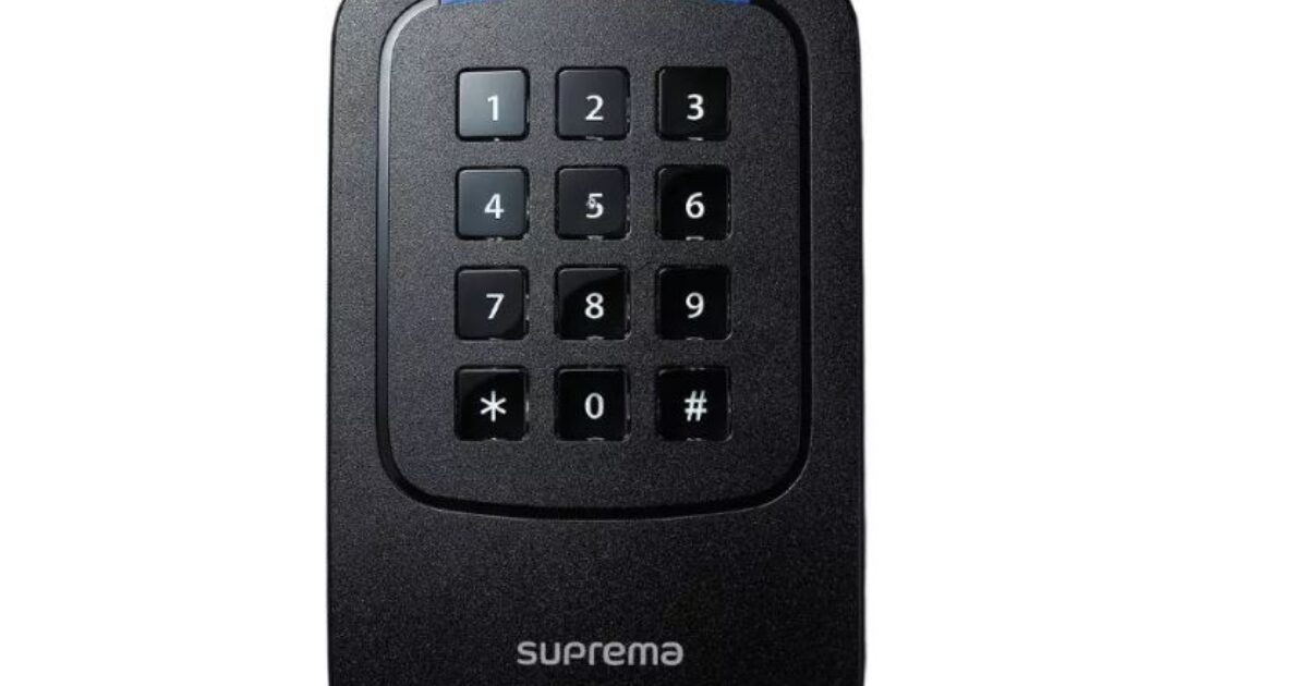 Suprema XPass 2 Outdoor Card Reader (Gangbox Keypad) | Total ID