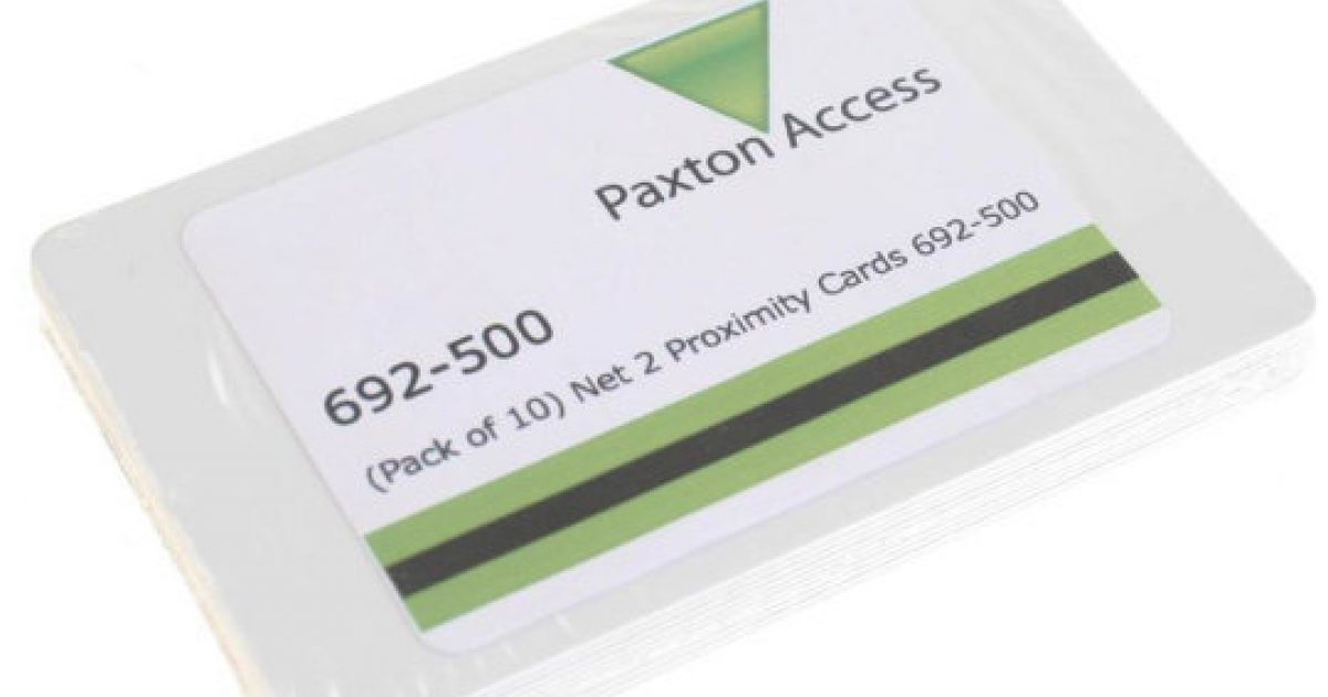 Paxton Net2 692-500 ISO Printable Plain Proximity Cards -… | Total ID