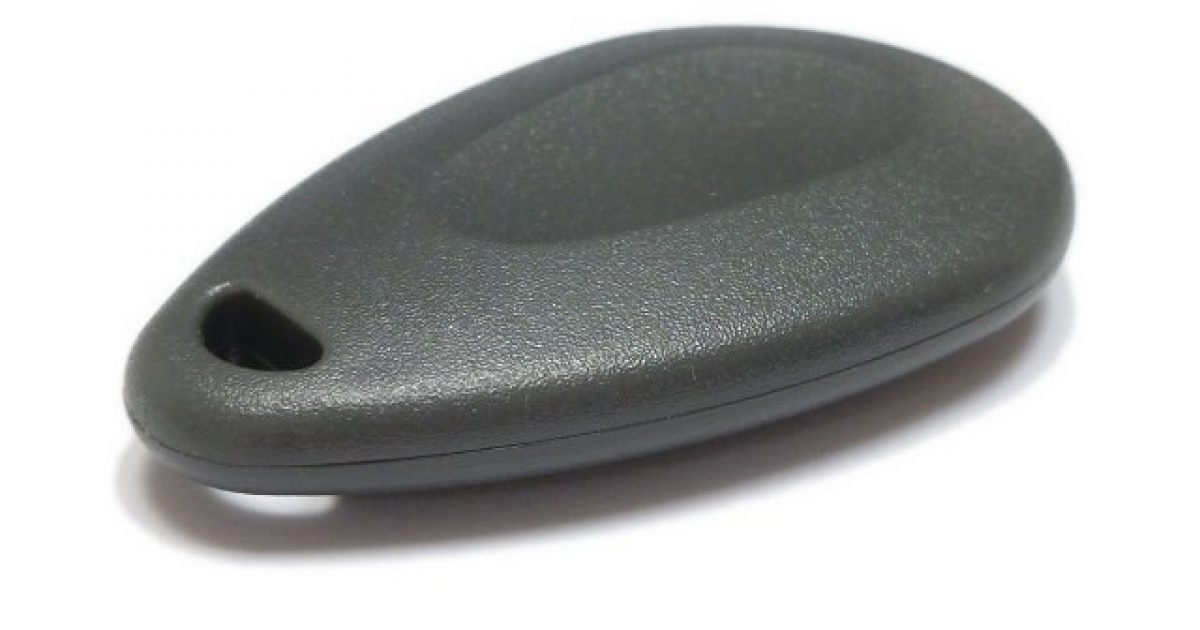 Authenticard A-FOB Keyfob Style Tag - Grey - Pack of 10 | Total ID