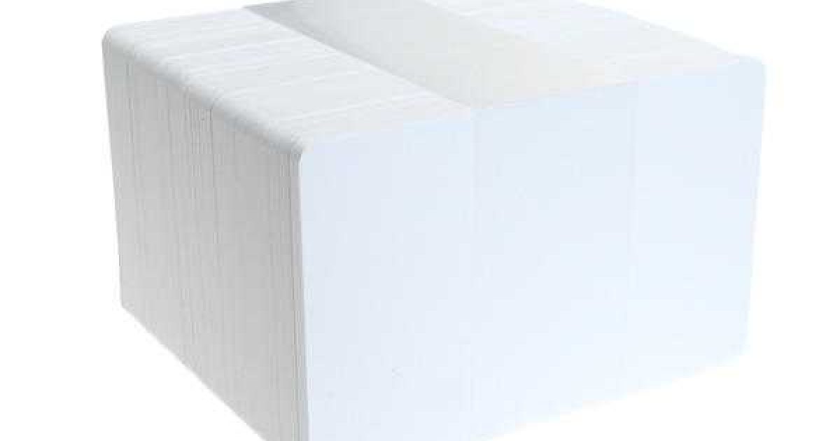 Blank White 125khz Proximity Cards (Pack of 100) | Total ID