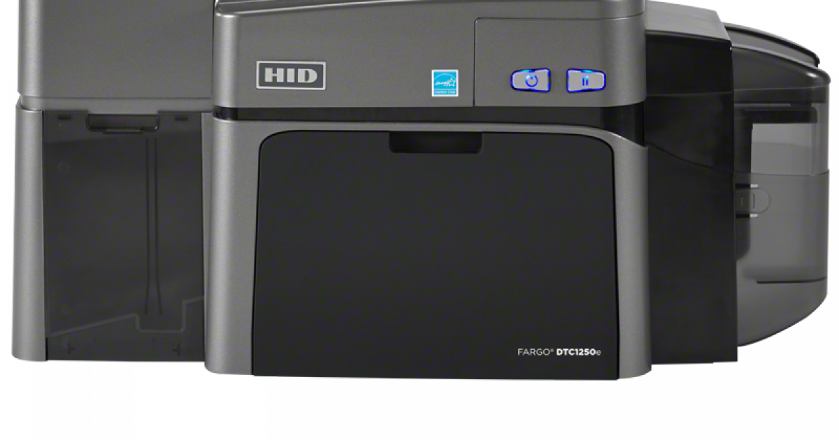 Fargo DTC1250e Dual Sided Plastic Card Printer | Total ID