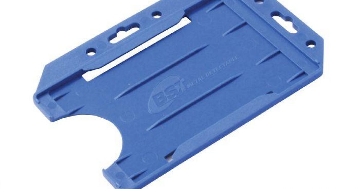 Detectable ID Card Holder - Light Blue - Pack of 10 | Total ID