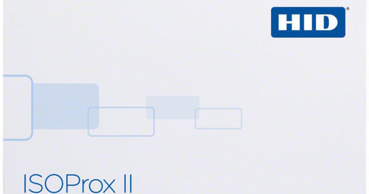 HID ISOProx II 1386 RF Programmable Proximity Cards - 34… | Total ID