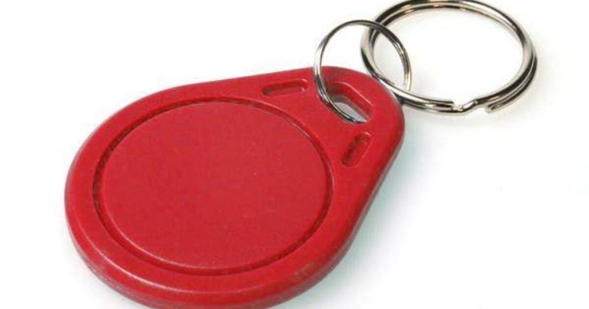 Mifare Classic® EV1 1K Red Key Fobs (Pack of 100) | Total ID