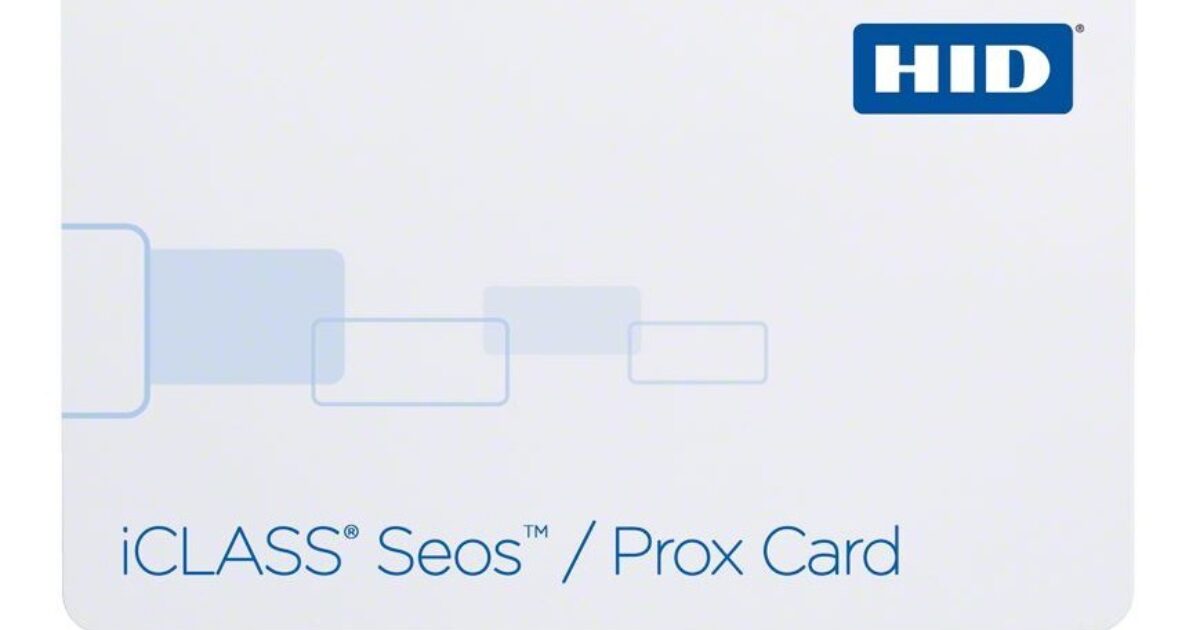 HID 5105PGGMNN iClass Seos + Prox Composite PET/PVC Card -… | Total ID