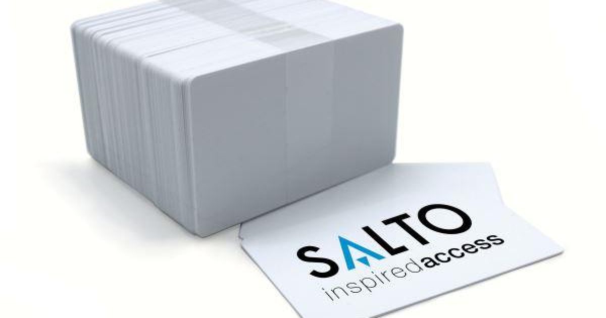 Salto 1K Contactless Cards PCM01KB-50 - Pack of 100 | Total ID