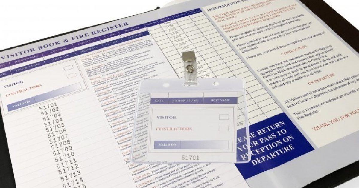 Visitorcontractor Pass System Data Sealed Gdpr Total Id