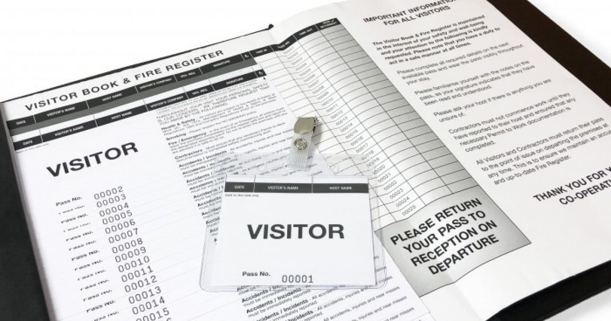 Visitor Pass Signing In System - Data Sealed - GDPR… | Total ID