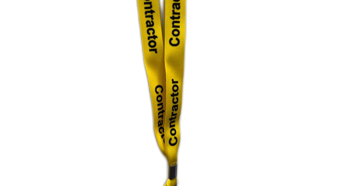 *CLEARANCE* Contractor Lanyard Trigger Clip - Yellow (Pack… | Total ID