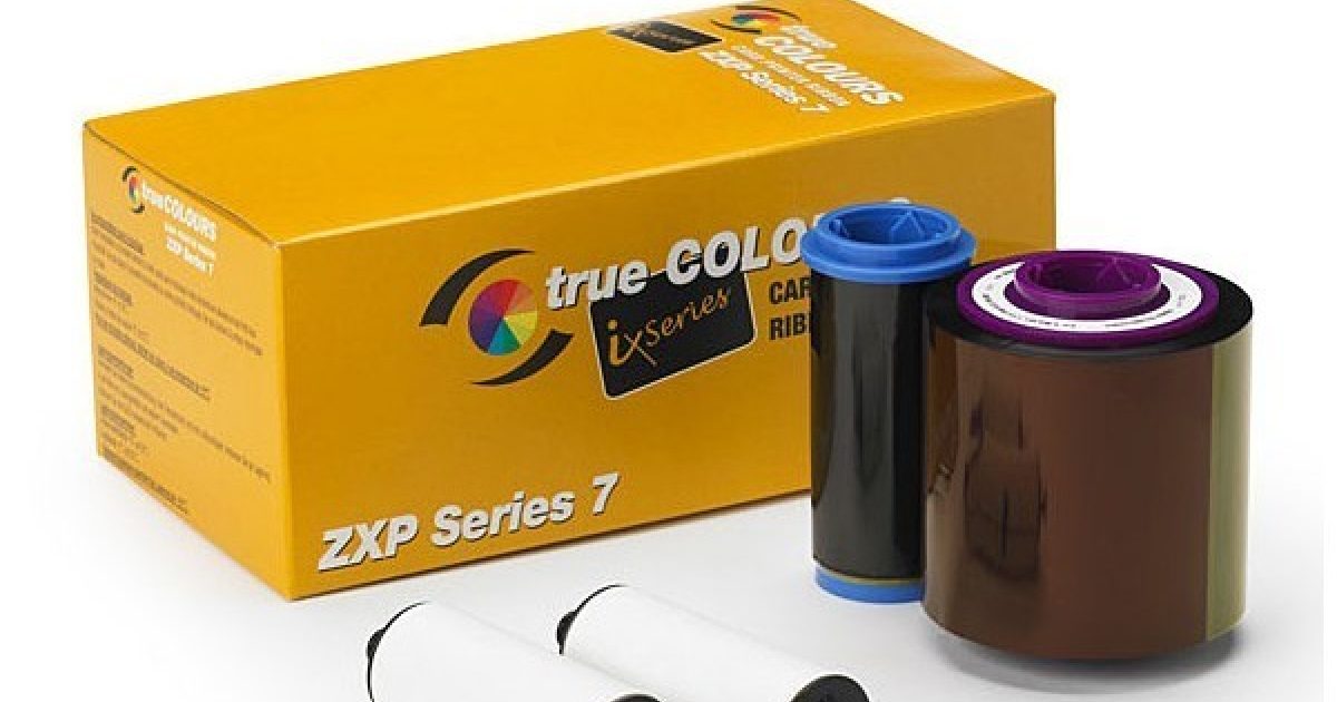 Zebra ZXP Series 7 YMCKO Printer Ribbon 800077-742EM - 750… | Total ID