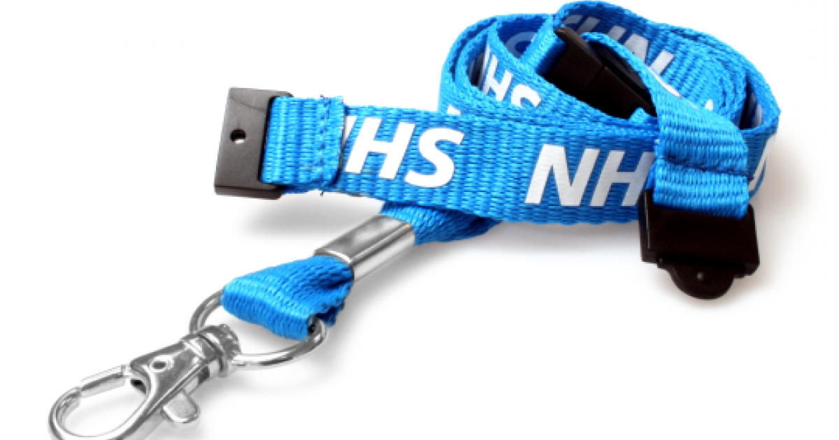 NHS Lanyard Metal Hook - Double Breakaway - Pack of 100 | Total ID